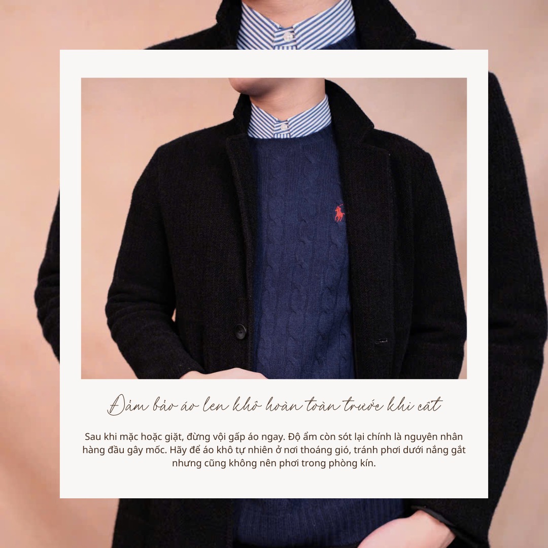 Những Lưu Ý Nhỏ Giúp Áo Len Ralph Lauren Không Bị Ẩm Mốc - DBG Authentic