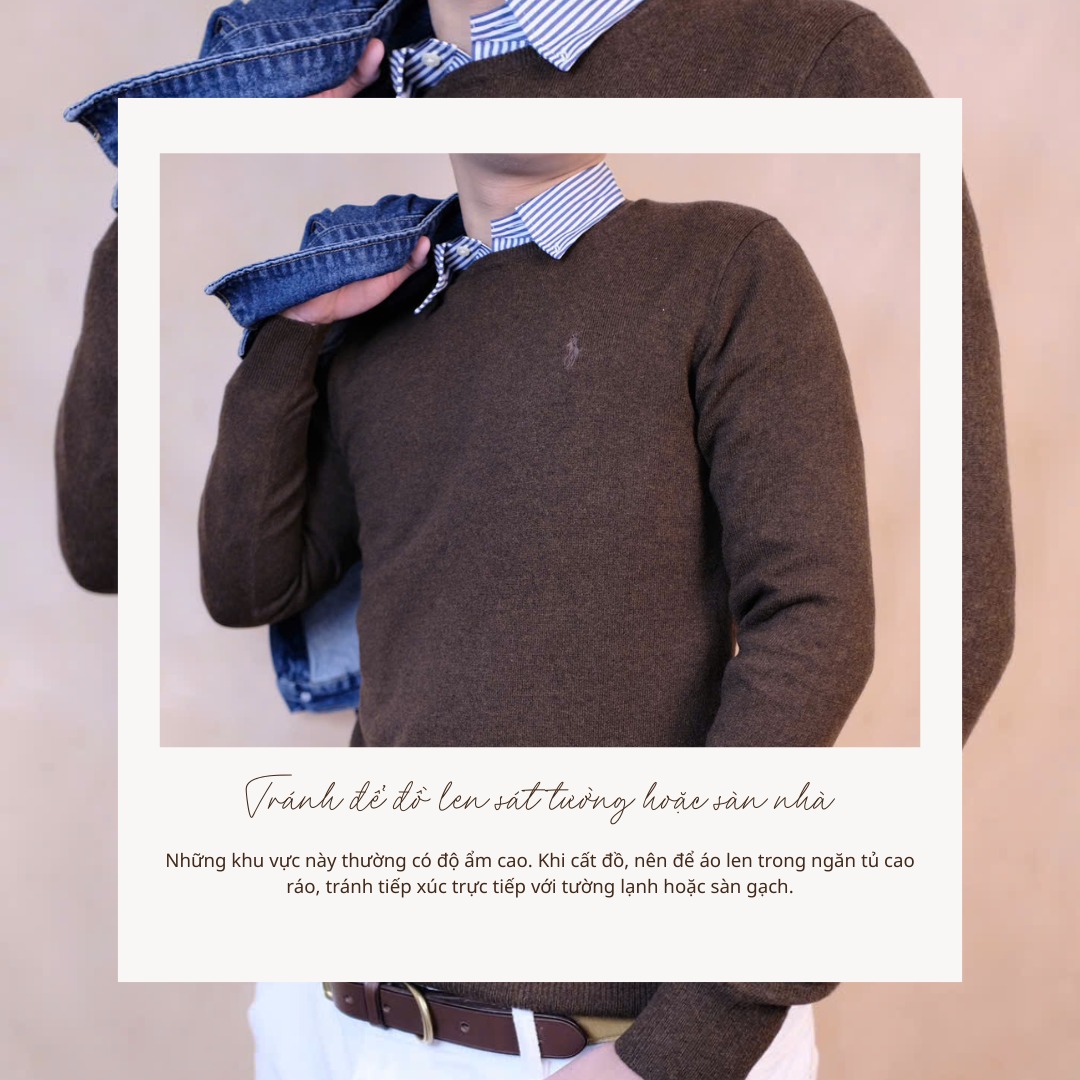 Những Lưu Ý Nhỏ Giúp Áo Len Ralph Lauren Không Bị Ẩm Mốc - DBG Authentic